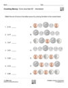 Counting Coins Under $1 with Pennies, Nickels, Dimes and Quarters
