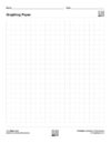 Blank Graphing Paper (Small, Medium & Large) - Workbooks and Free ...