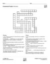 Chemistry Themed Crossword Puzzle - Workbooks and Free Worksheets for ...