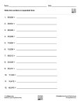 Expanded Form Worksheets: Ten Thousands Place Value