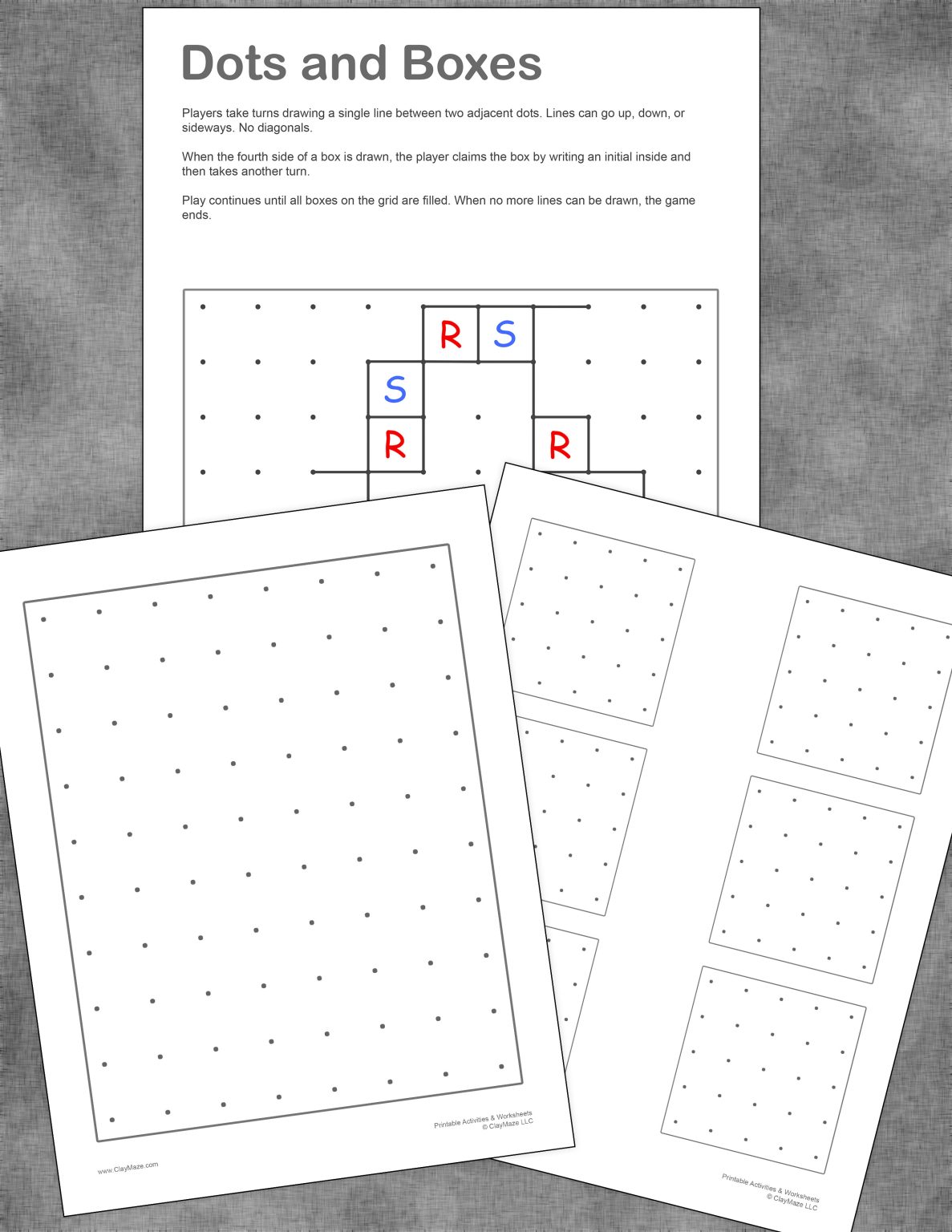 Dots & Boxes Game