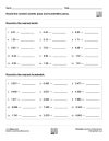 Rounding Decimal Numbers Worksheets – Nearest Tenth and Nearest Hundredth